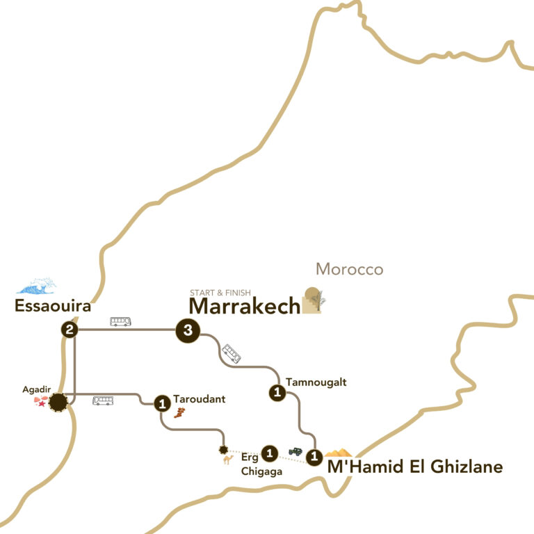Marrakech Sahara Mogador - Mountain Safari Tours Dmc